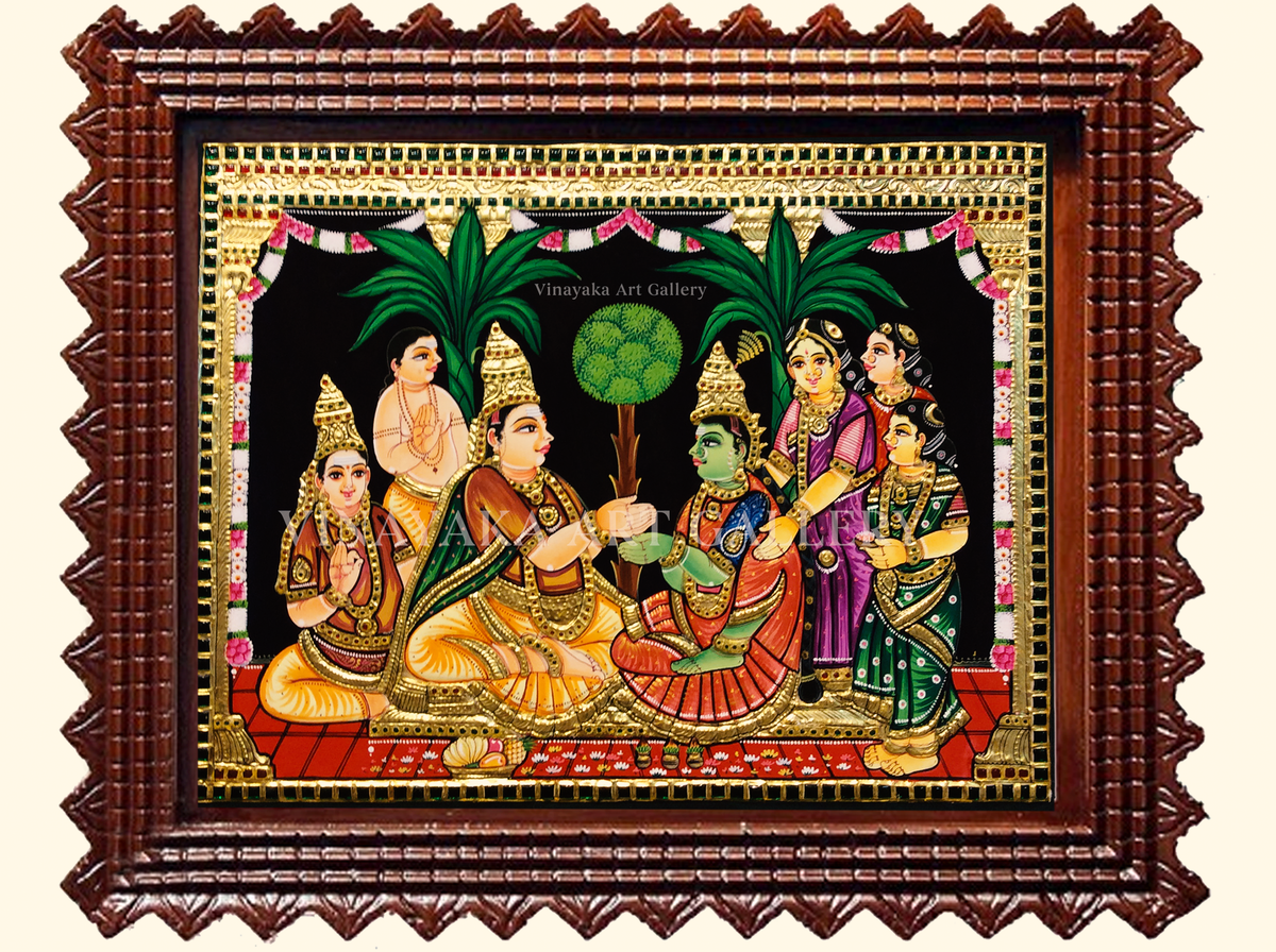 Meenakshi Kalyanam | Ready to Ship – Vinayaka Art Gallery